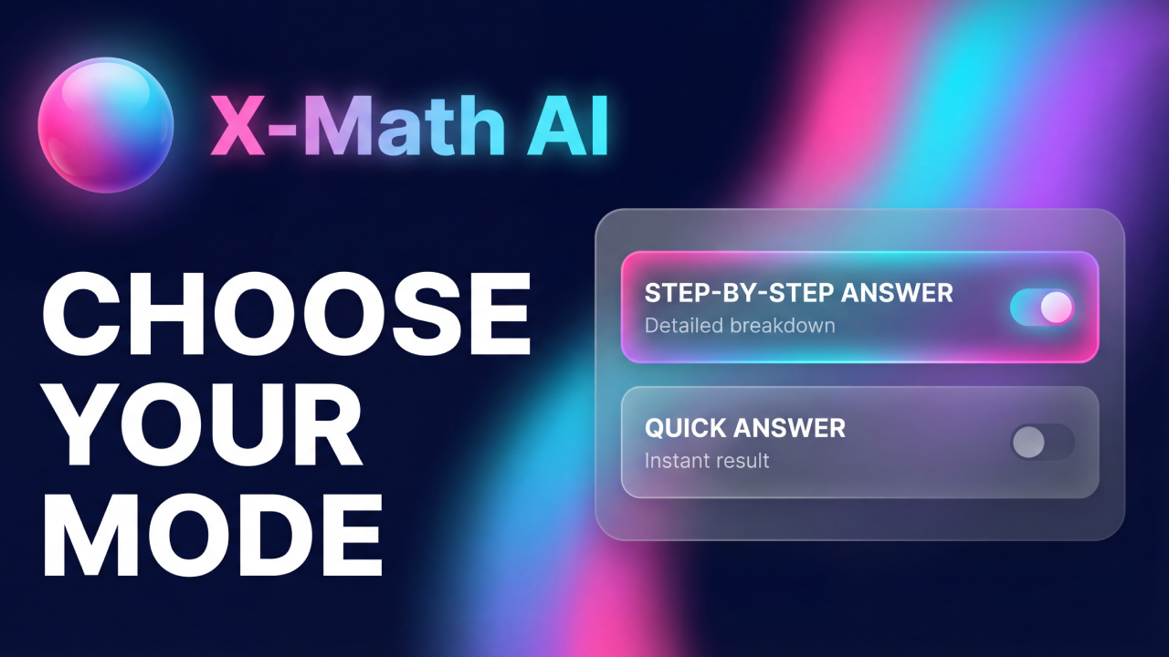 X-Math AI — Solve Any Math Problem Instantly